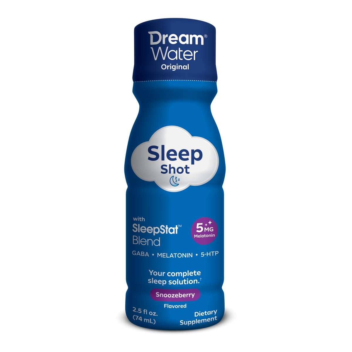 Dream Water Sleep Aid Shot - Snoozeberry Flavor - 12 pack – Dream Water USA