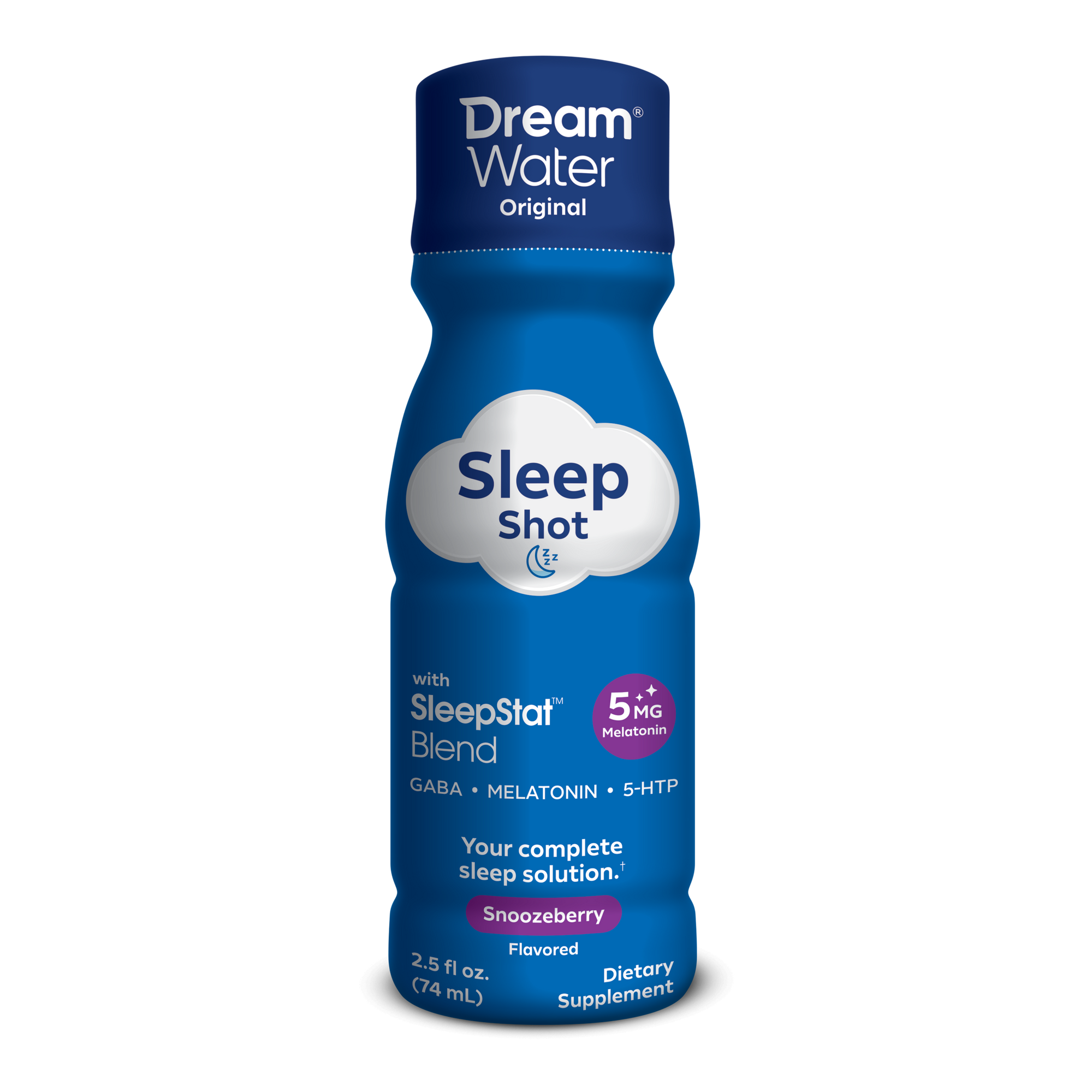 Dream Water Sleep Aid Shot - Snoozeberry Flavor - 12 pack – Dream Water USA