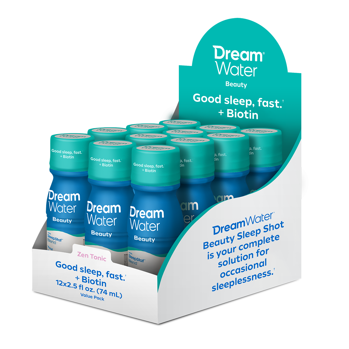 Dream Water Sleep Aid Liquid Shot - Beauty - 12 pack – Dream Water USA