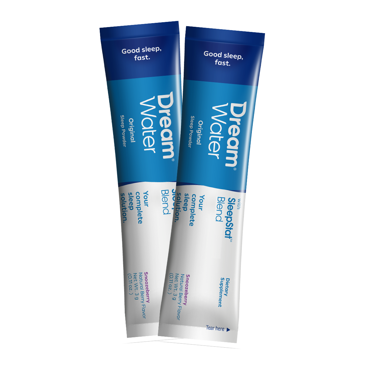 Dream Water Sleep Aid Powder - Snoozeberry Flavor - 10 pack – Dream ...