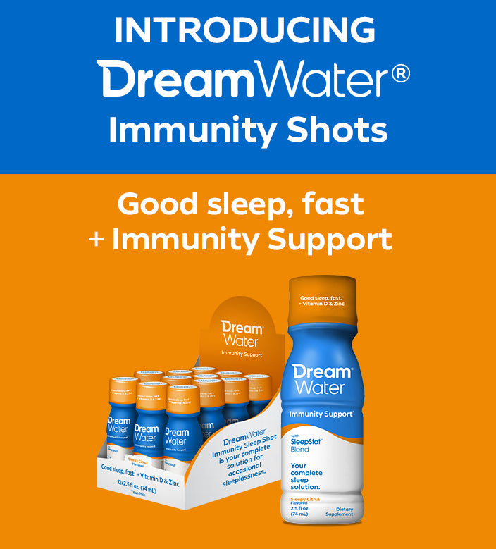 Dream Water Sleep Aid Liquid Shot - Immunity Support - 12 pack – Dream ...